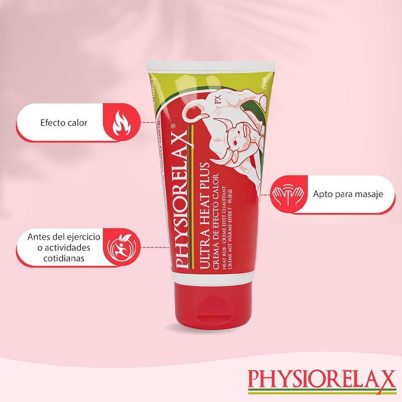 Compra Physiorelax Ultra Heat Plus 250 ml - FarmaWAO ️