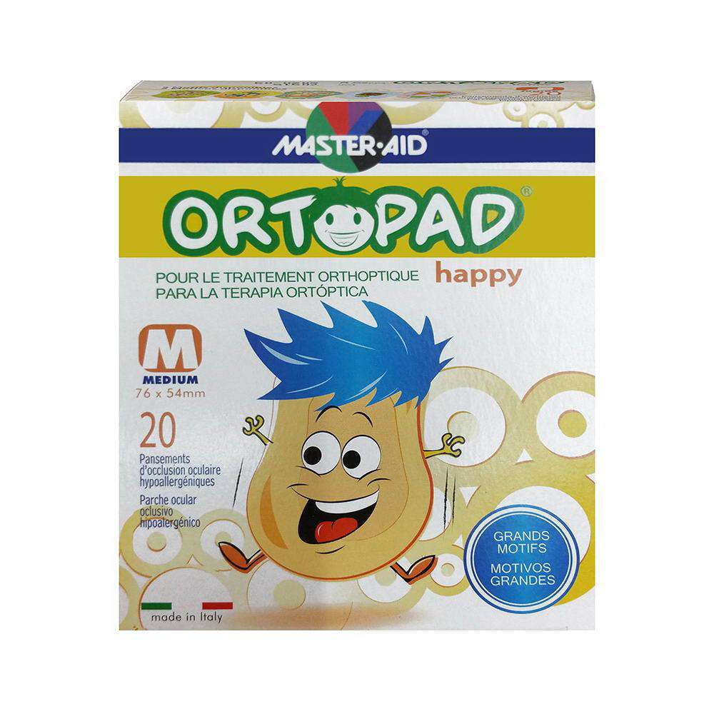 Compra Ortopad Happy Parche Ocular Medium - FarmaWAO ️